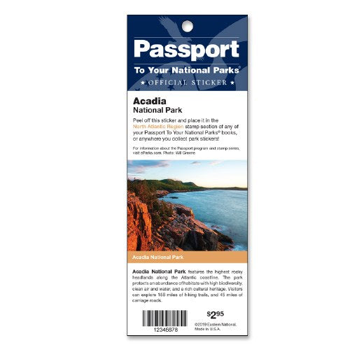 Passport Single Stickers (Test) — America's National Parks