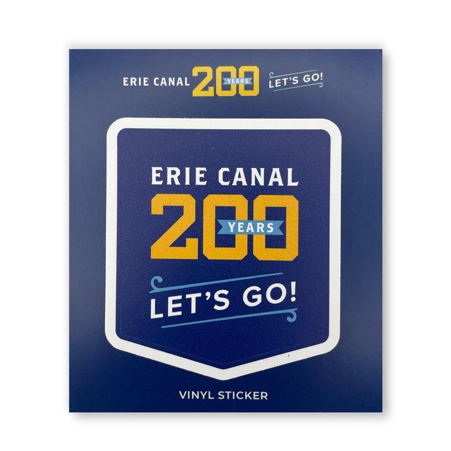 Erie Canal Bicentennial Vinyl Sticker — America's National Parks