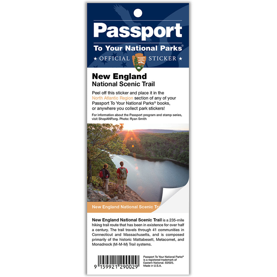 New England NST Passport Sticker — America's National Parks