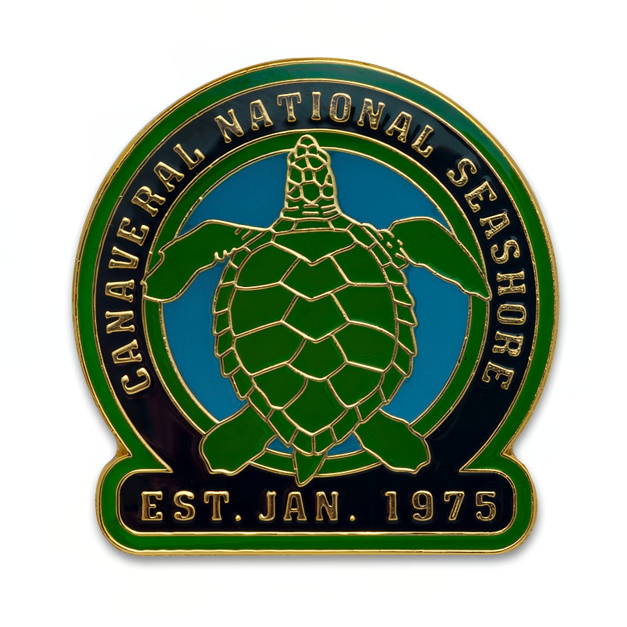 Canaveral National Seashore Turtle Pin — America's National Parks