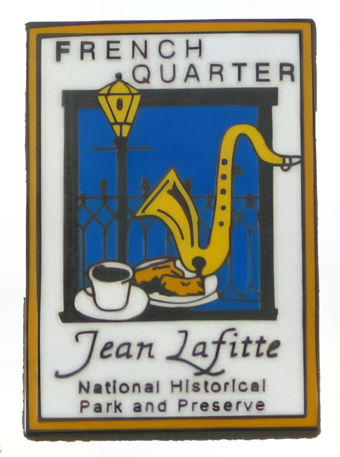 Jean Lafitte NHP&P French Quarter Pin — America's National Parks