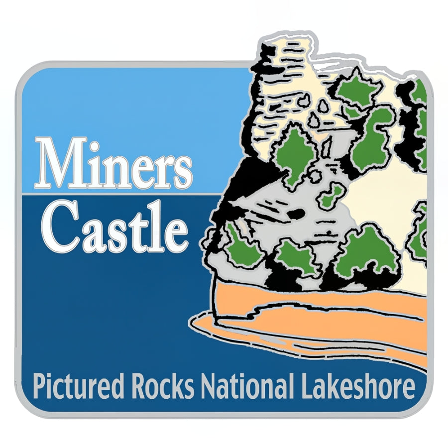 Miners Castle Collectible Lapel Pin — America's National Parks