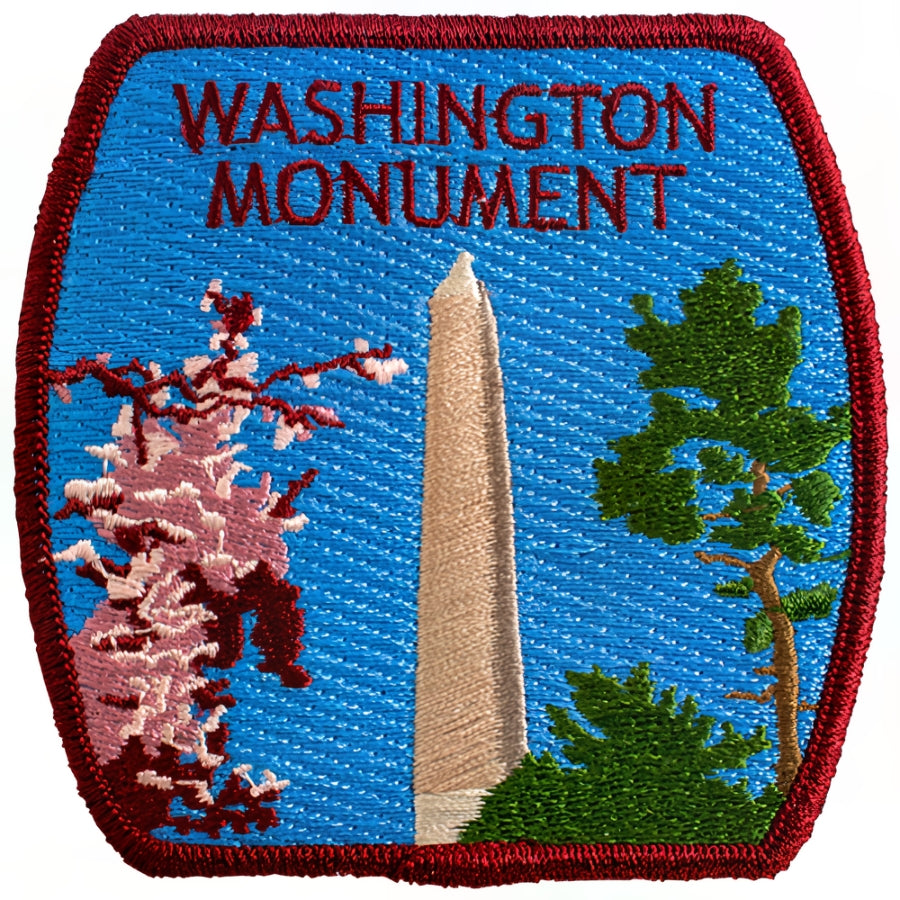 Washington Monument Embroidered Patch — America's National Parks