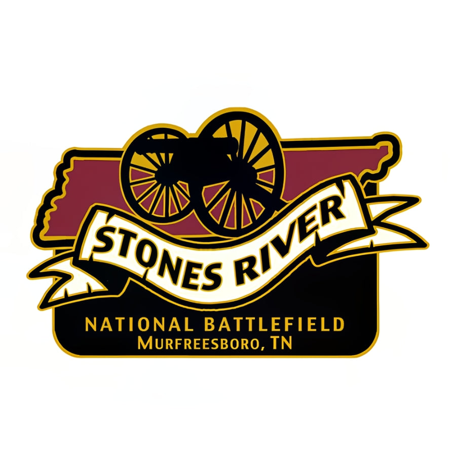 Stones River Cannon Pin — America's National Parks