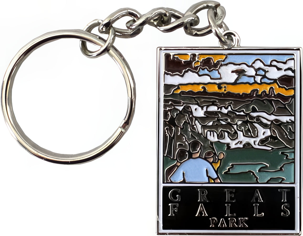Great Falls Park Keychain — America's National Parks