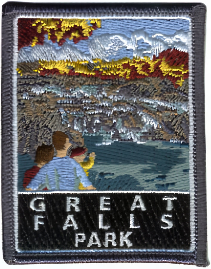 Great Falls Park Embroidered Patch — America's National Parks