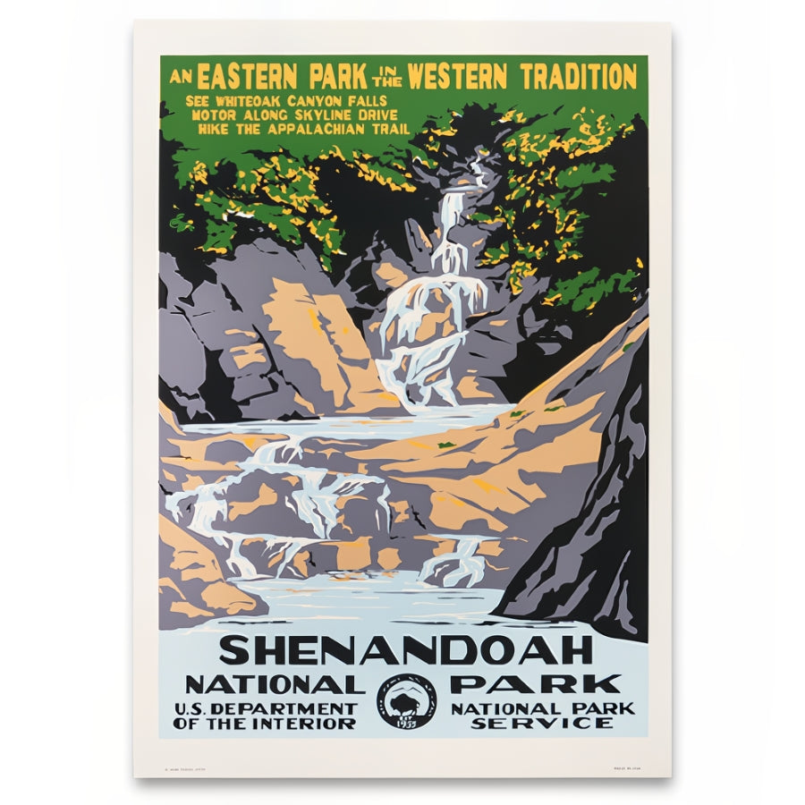 Shenandoah National Park WPA Poster — America's National Parks