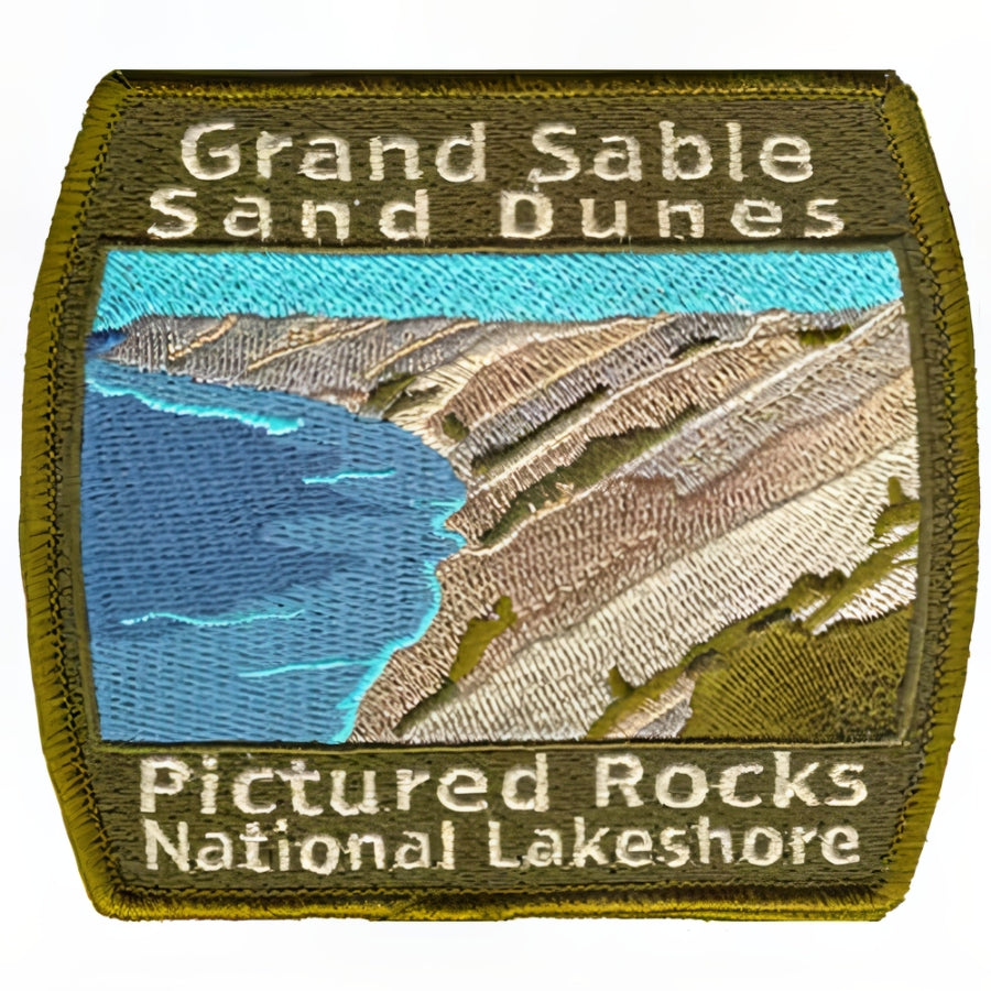 Grand Sable Sand Dunes Pictured Rocks National Lakeshore Patch — America's National Parks