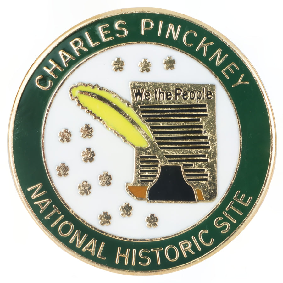 Charles Pinckney National Historic Site Lapel Pin — America's National ...