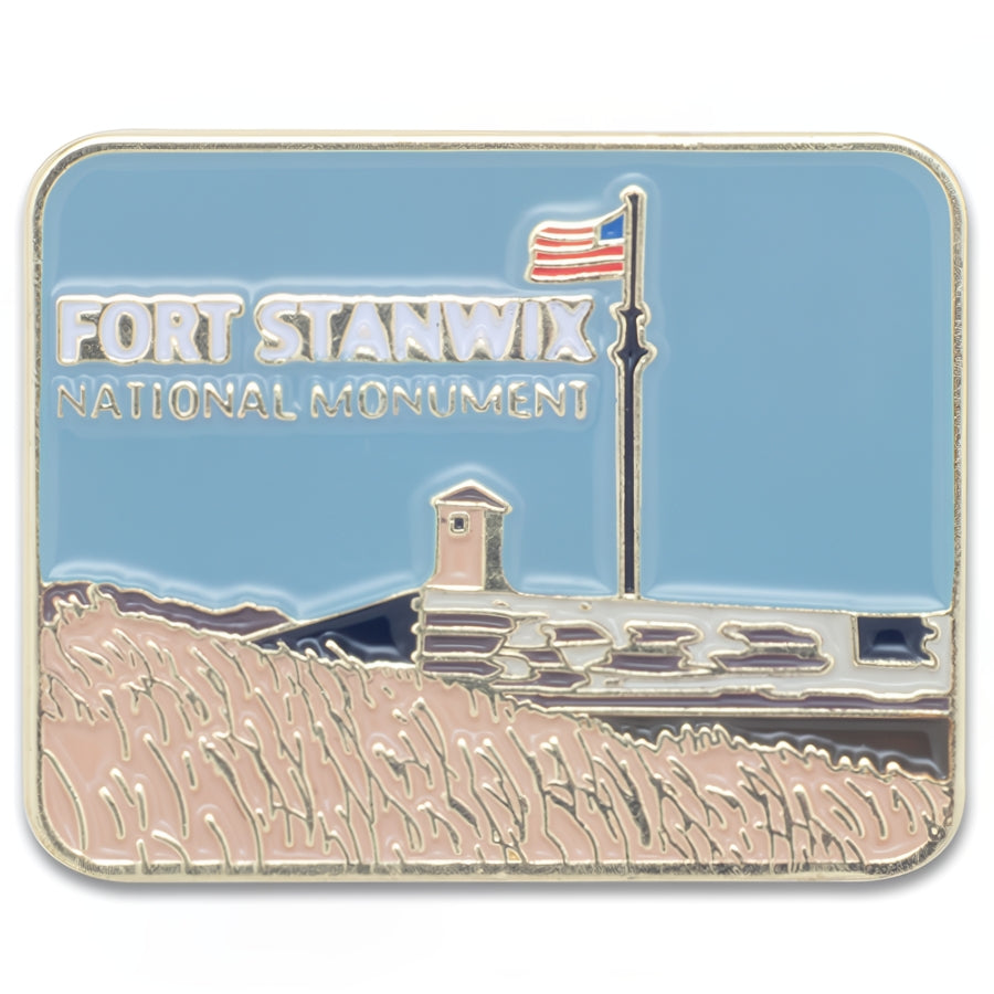 Fort Stanwick Lapel Pin — America's National Parks