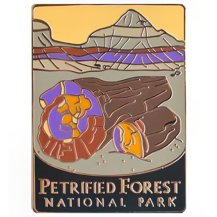 Petrified Forest National Park Pin — America's National Parks