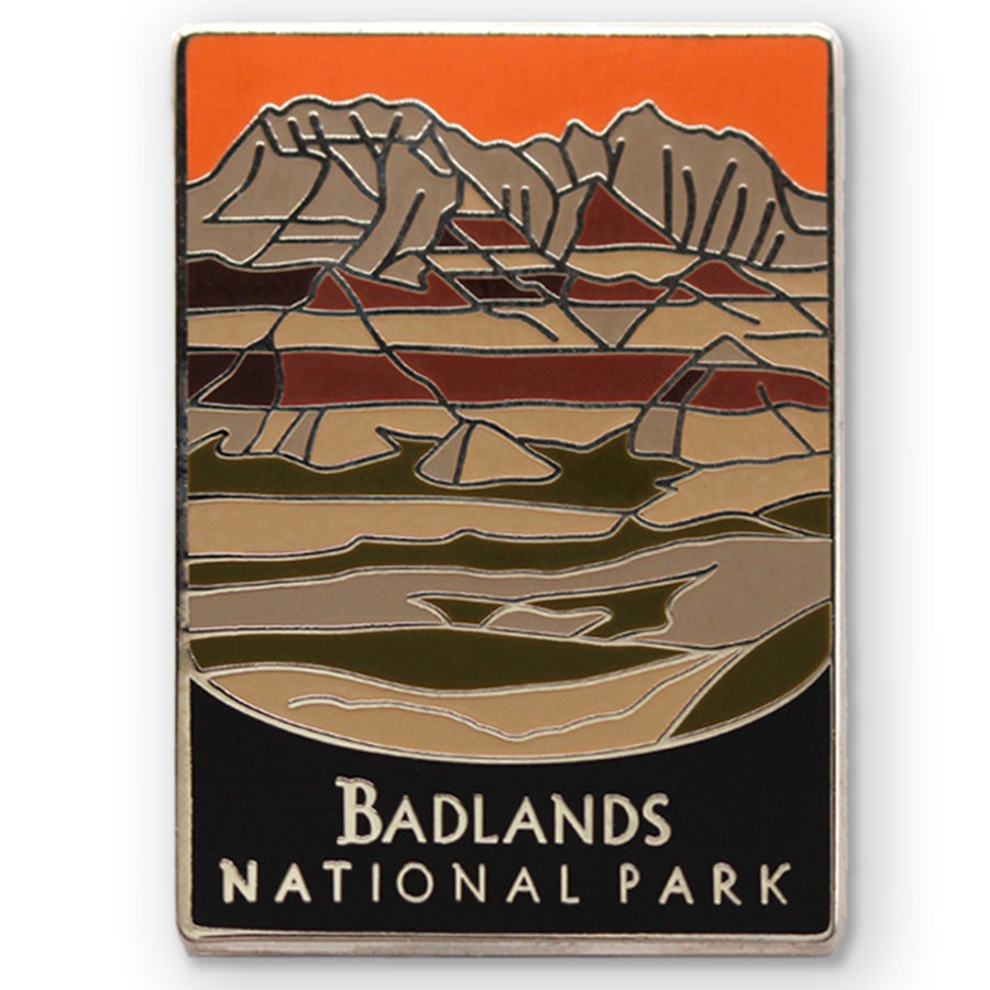 Badlands National Park Pin — America's National Parks
