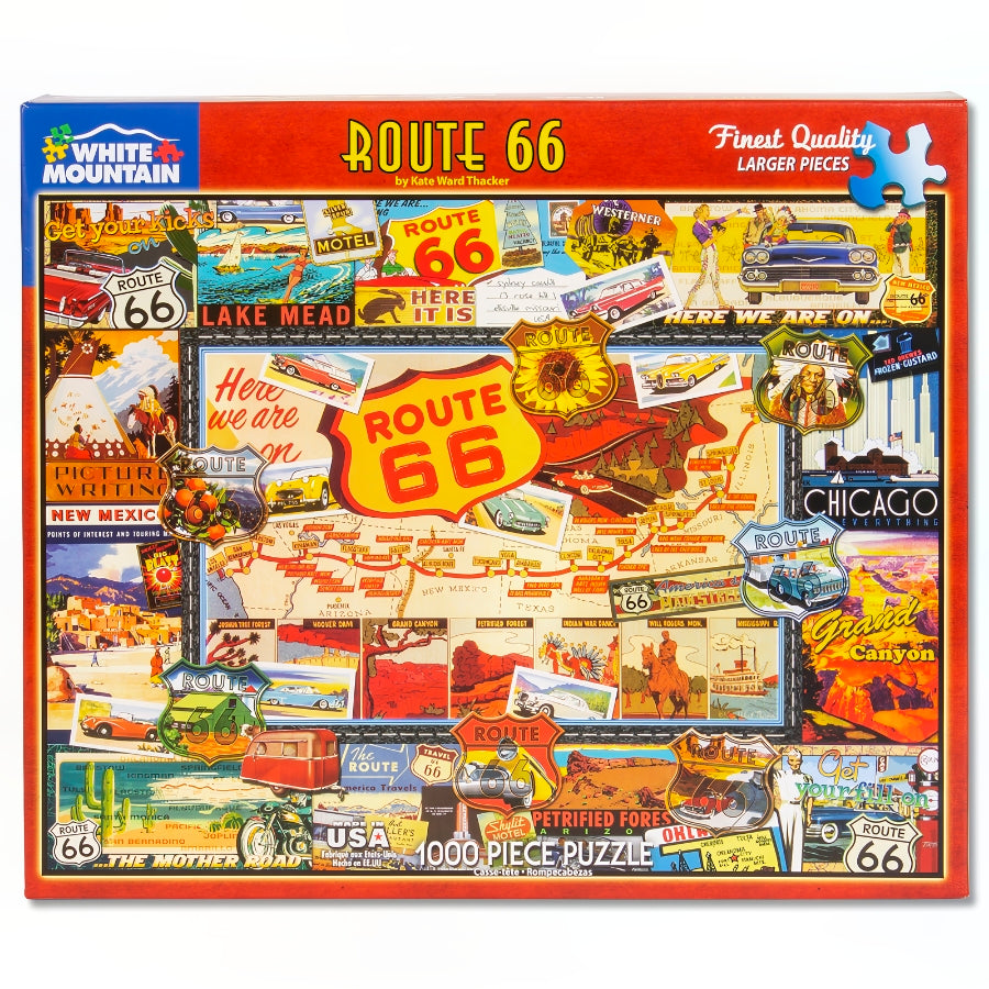 Route 66 Puzzle — America's National Parks