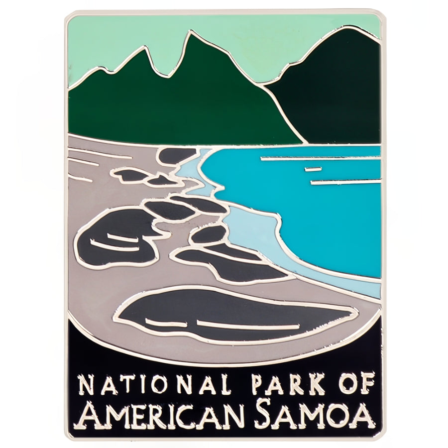 National Park of American Samoa Traveler Pin — America's National Parks
