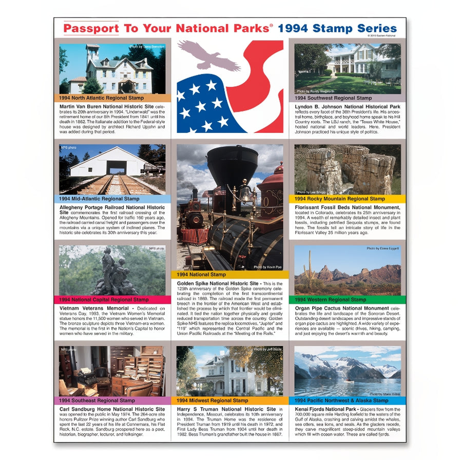 Passport To Your National Parks® Annual Stamp Sets — America's National ...