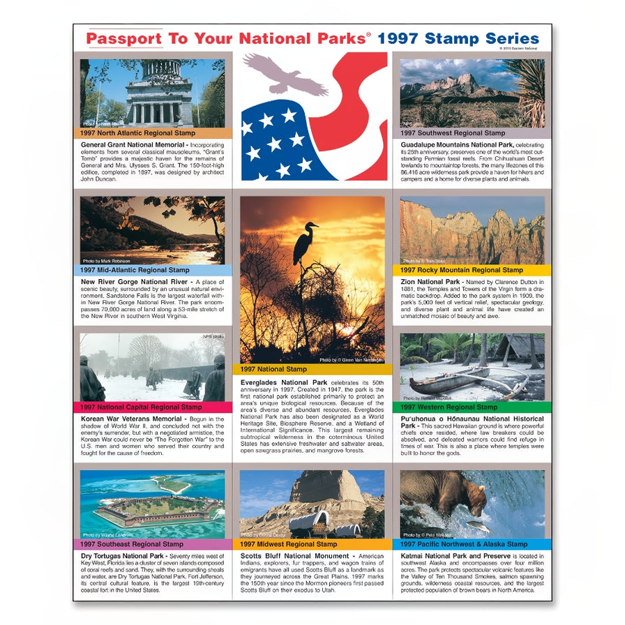 Passport To Your National Parks® Annual Stamp Sets — America's National ...