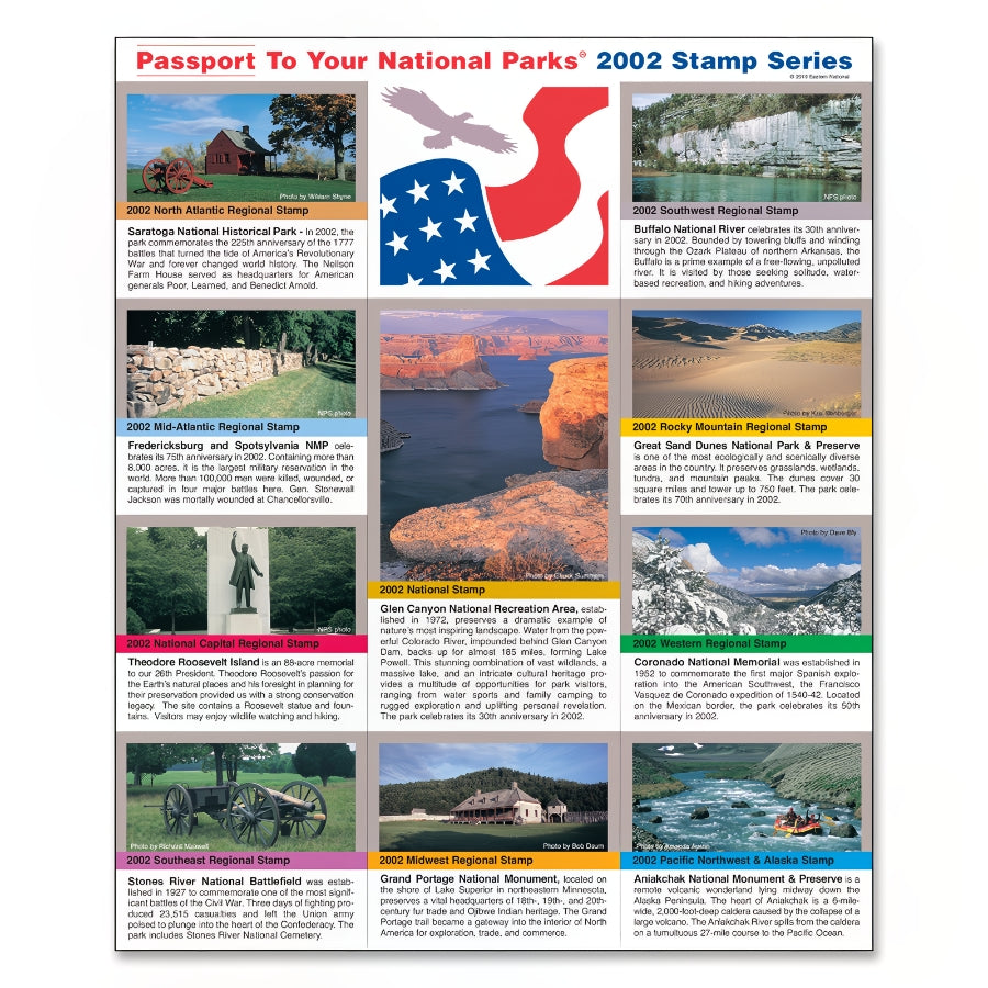 2002 Passport® Stamp Set — America's National Parks