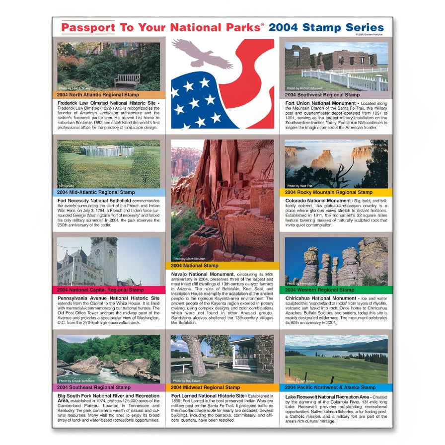 Passport To Your National Parks® Annual Stamp Sets — America's National ...