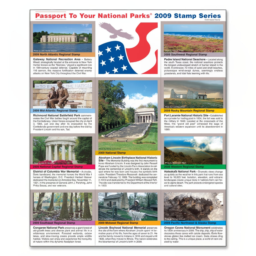 Passport To Your National Parks® Annual Stamp Sets — America's National ...