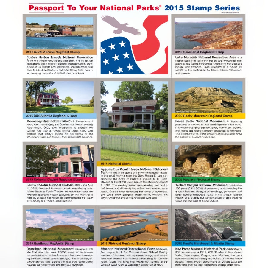 2015 Passport® Stamp Set — America's National Parks