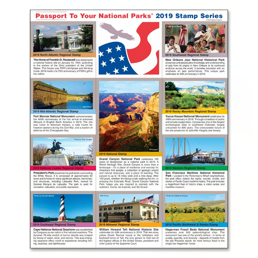 Passport To Your National Parks® Annual Stamp Sets — America's National ...