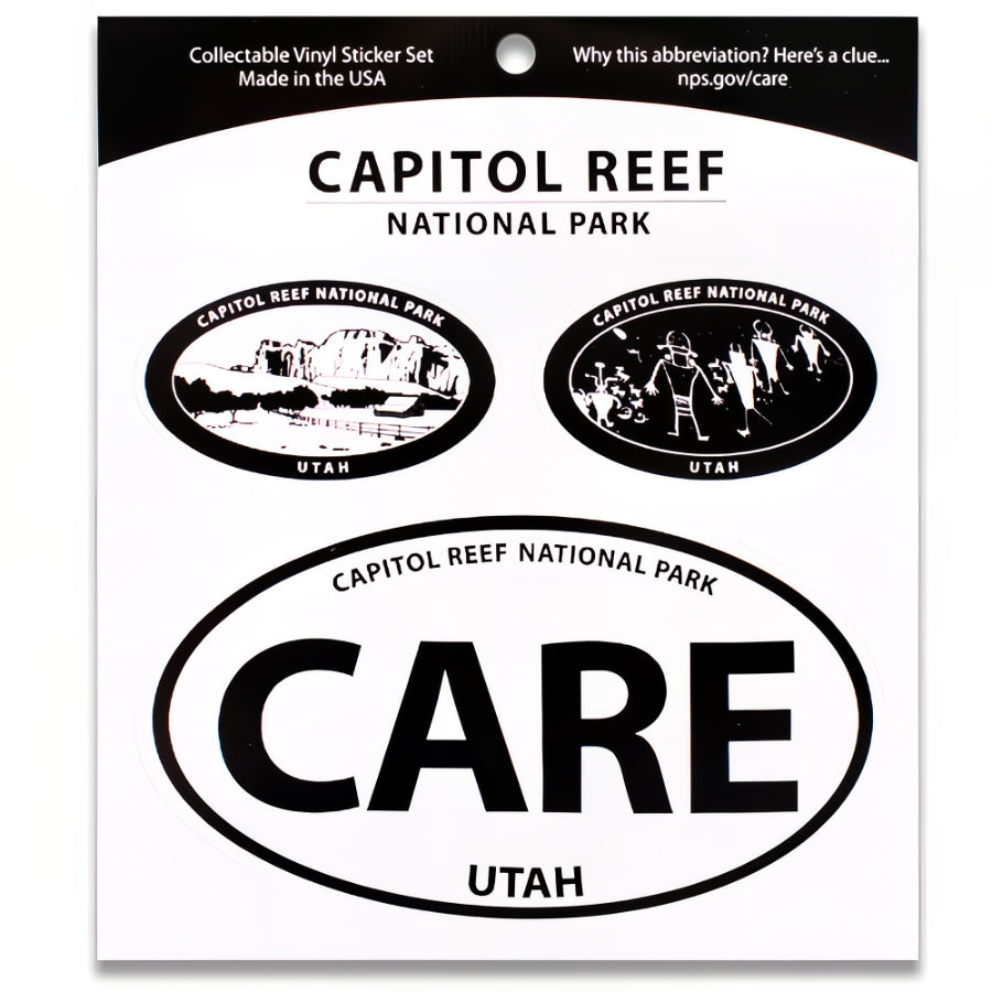 Capitol Reef NP Triple Decal — America's National Parks