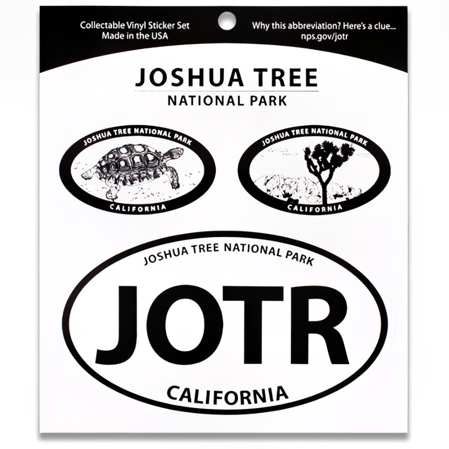 Joshua Tree NP Triple Decal — America's National Parks