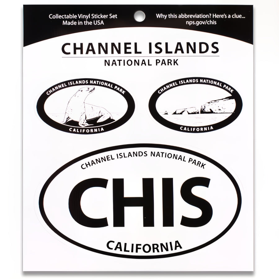 Channel Islands NP Triple Decal — America's National Parks
