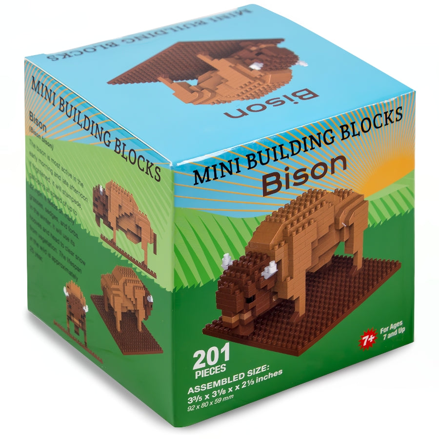 American Bison Mini Blocks — America's National Parks