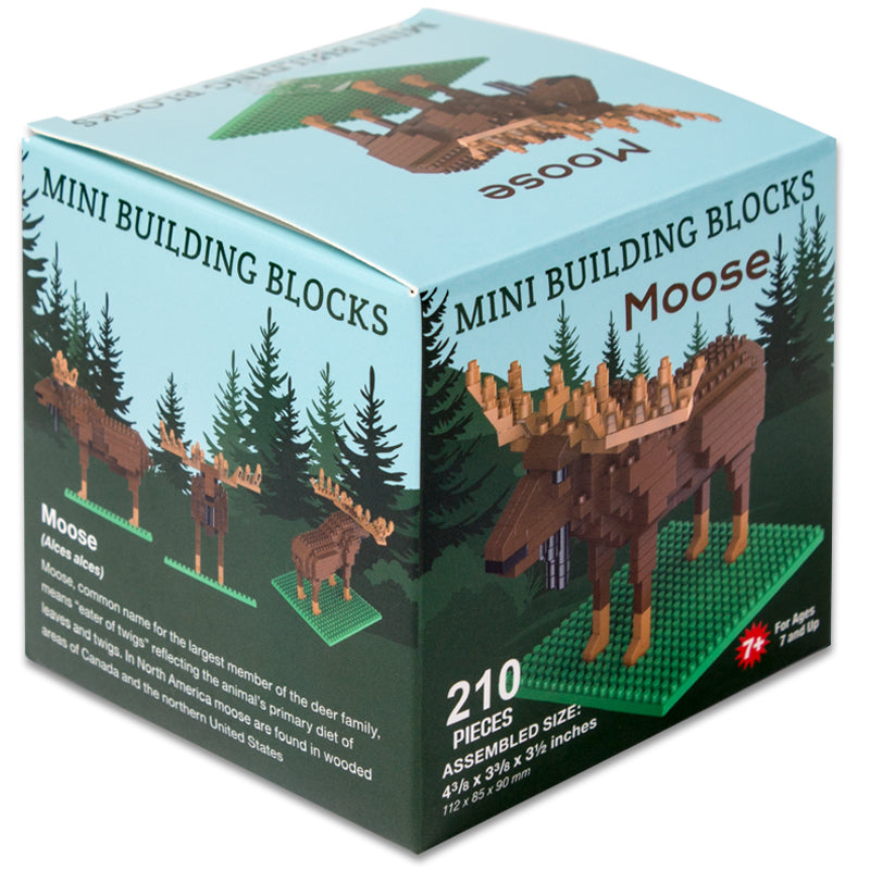 Moose Mini Blocks — America's National Parks