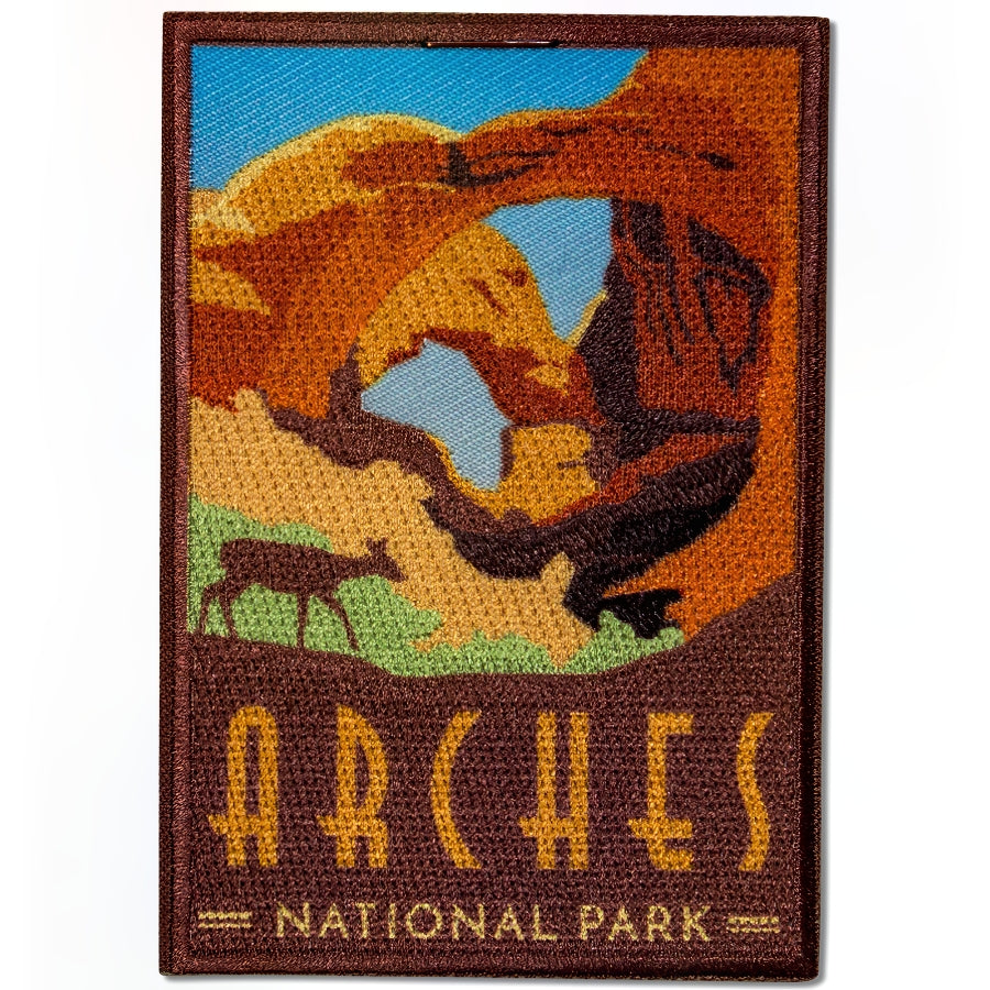Arches Trailblazer Patch — America's National Parks