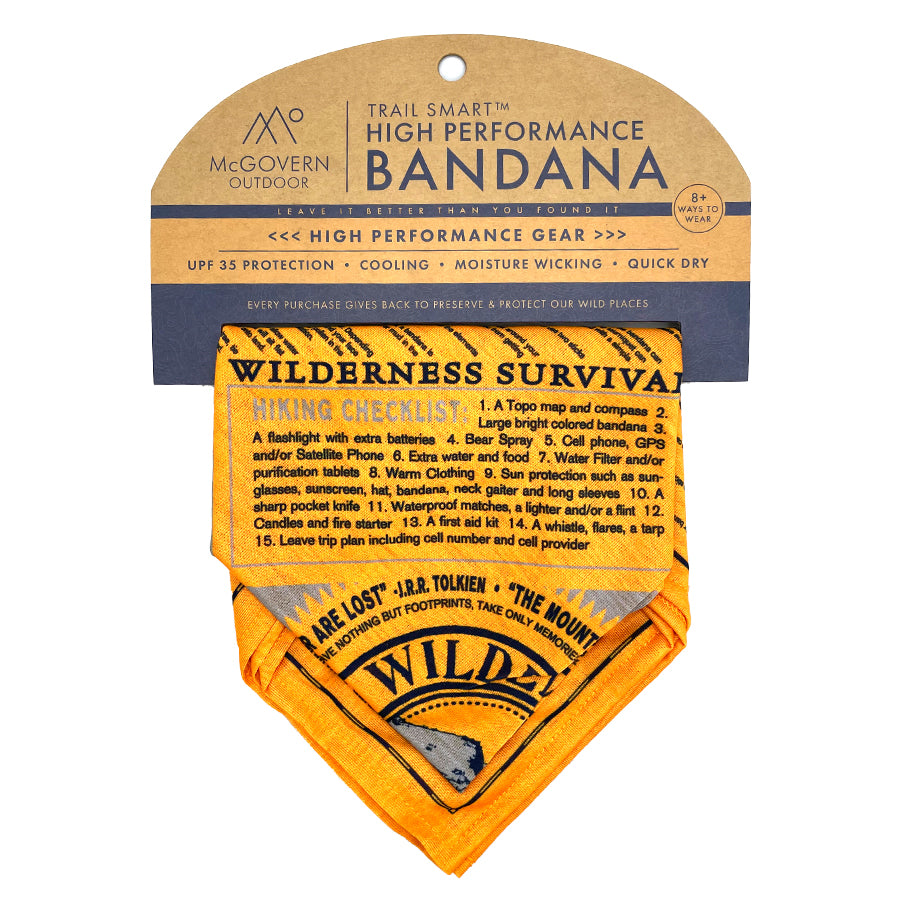 Wilderness Survival Bandana — America's National Parks