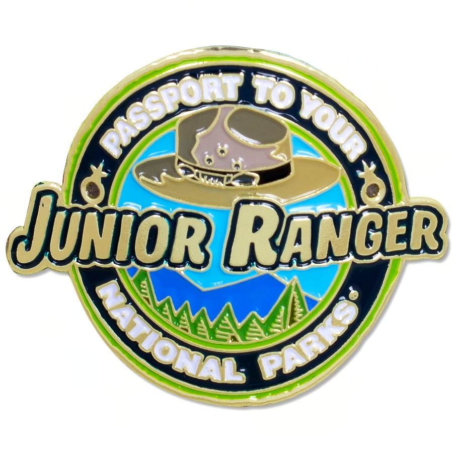 Junior Ranger Passport Hiking Medallion — America's National Parks