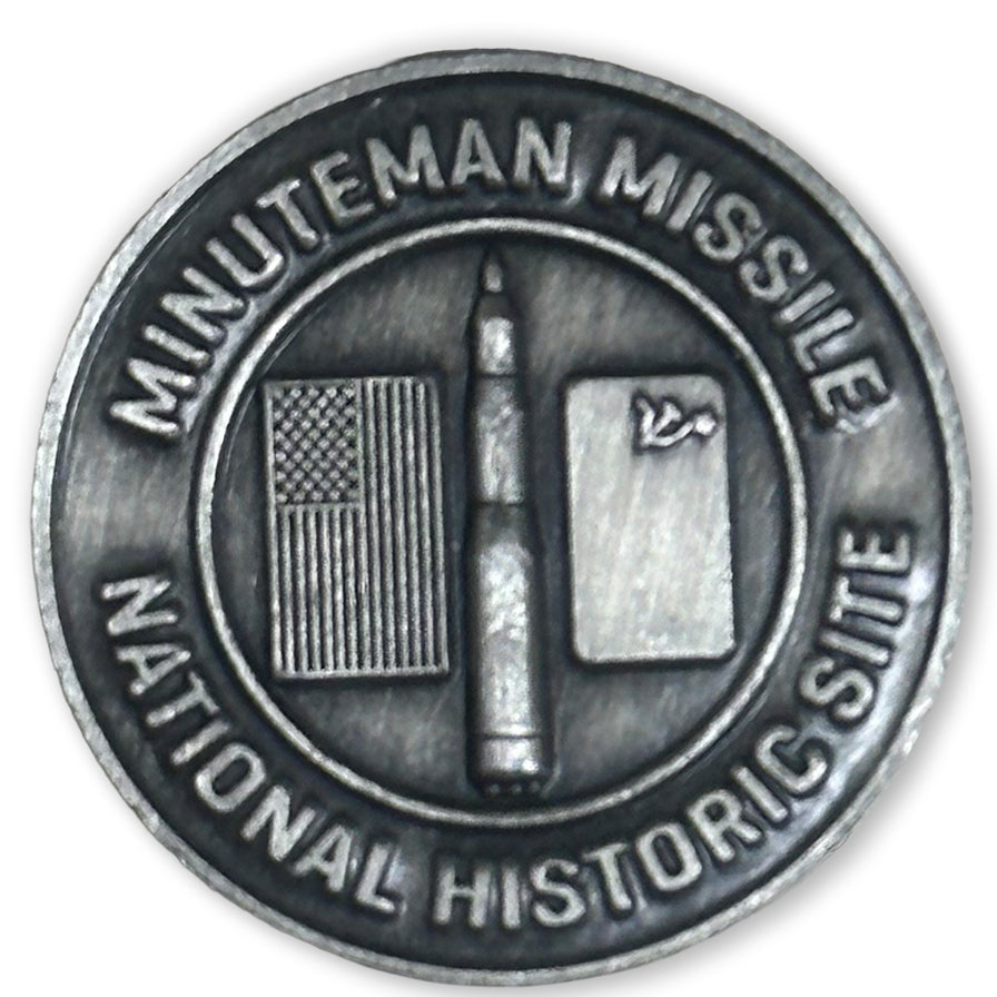 Minuteman Missile NHS Aggressor Beware Token — America's National Parks