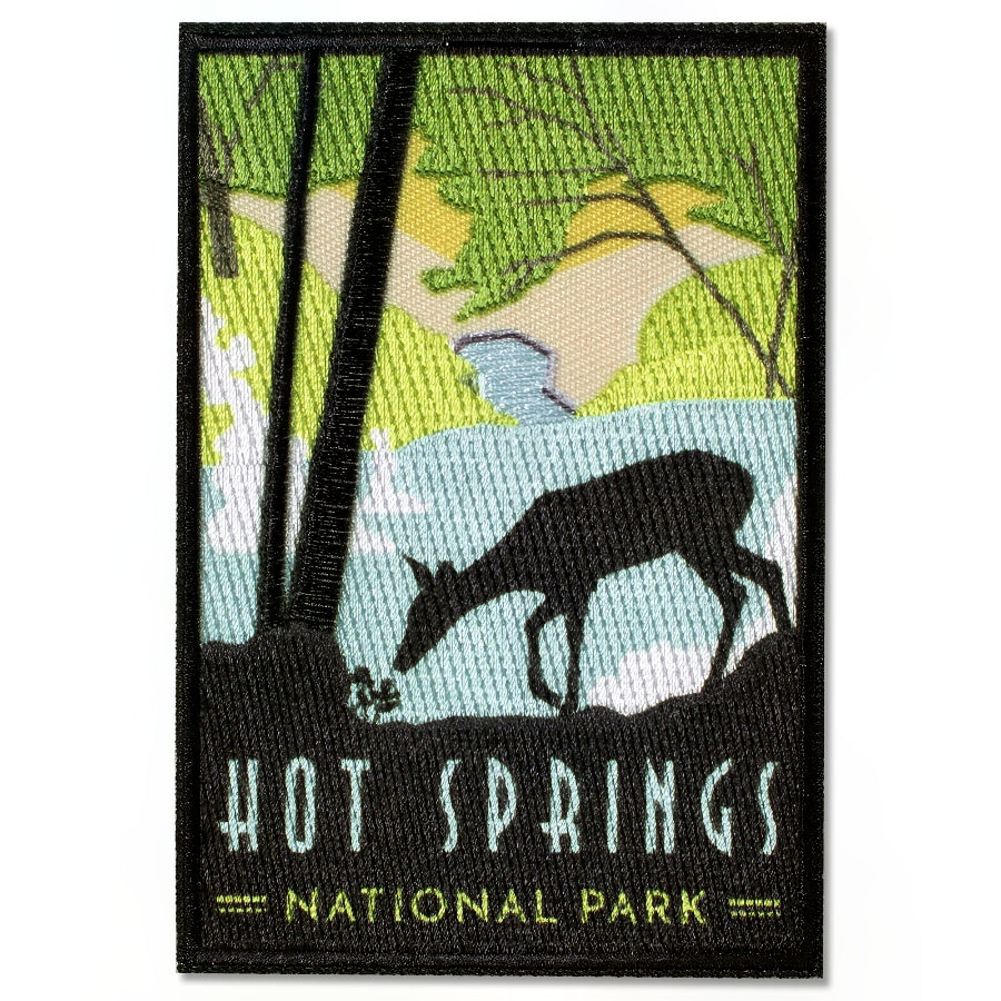Hot Springs Trailblazer Patch — America's National Parks