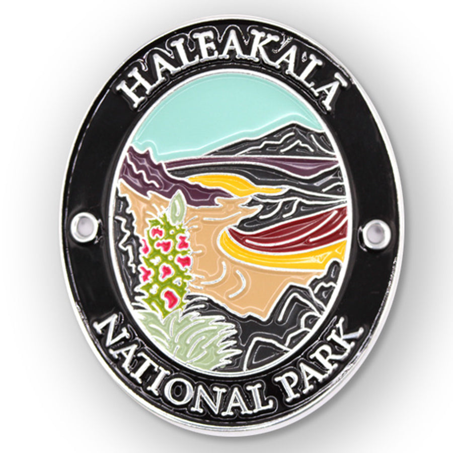 Traveler Series Haleakala Hiking Medallion — America's National Parks