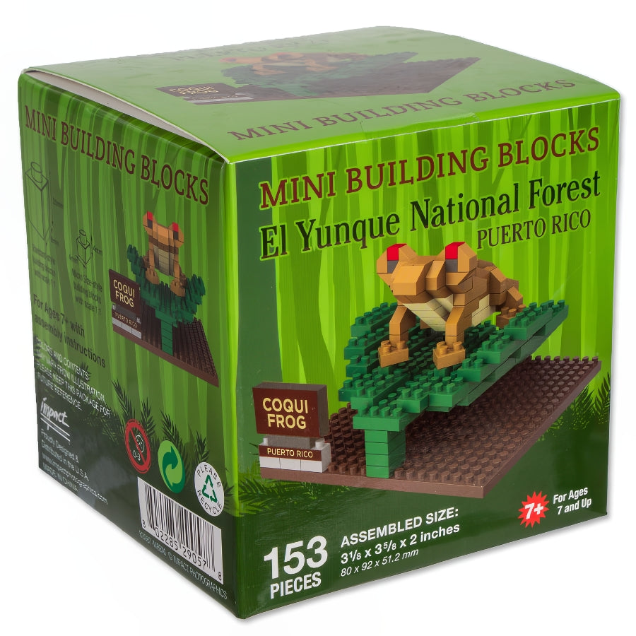 Coqui Frog Mini Blocks — America's National Parks
