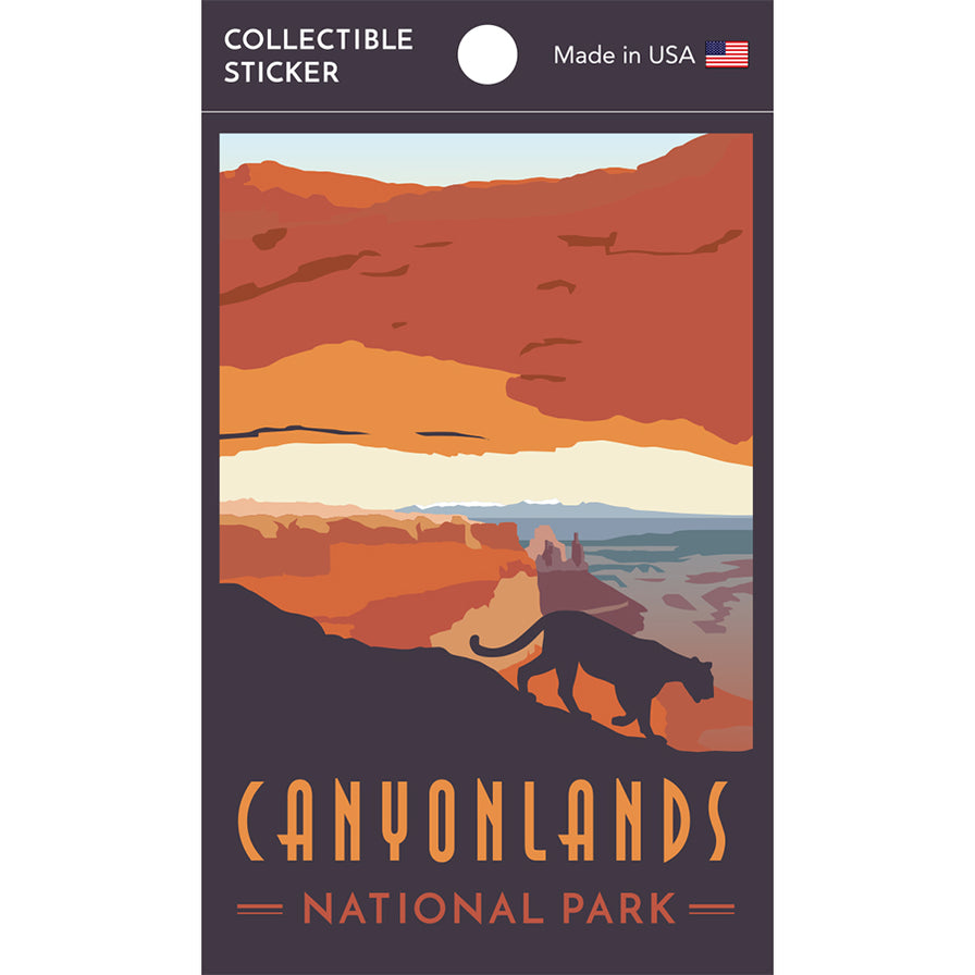 Canyonlands Trailblazer Sticker — America's National Parks