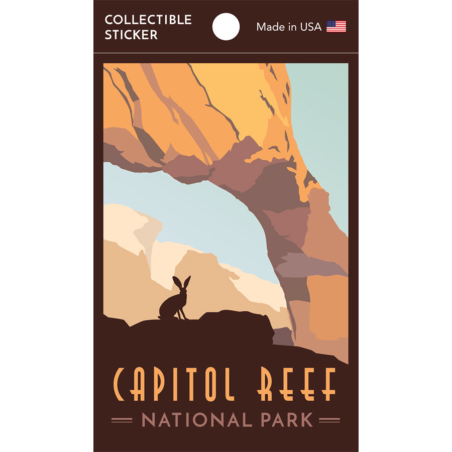 Capitol Reef Trailblazer Sticker — America's National Parks