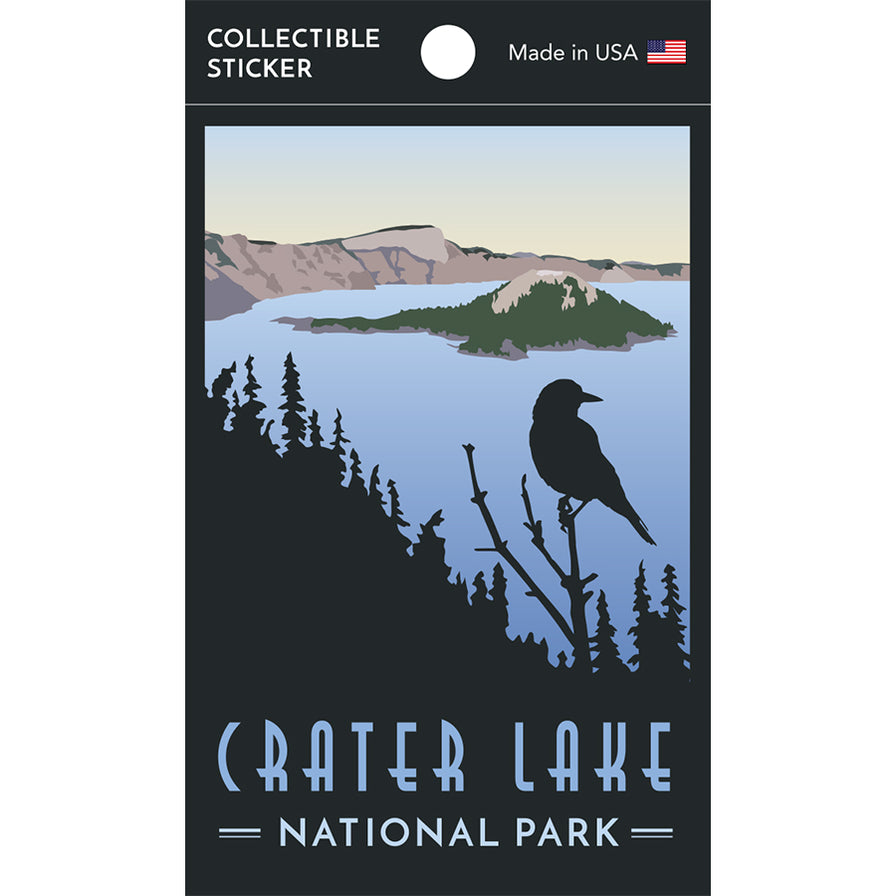 Crater Lake Trailblazer Sticker — America's National Parks