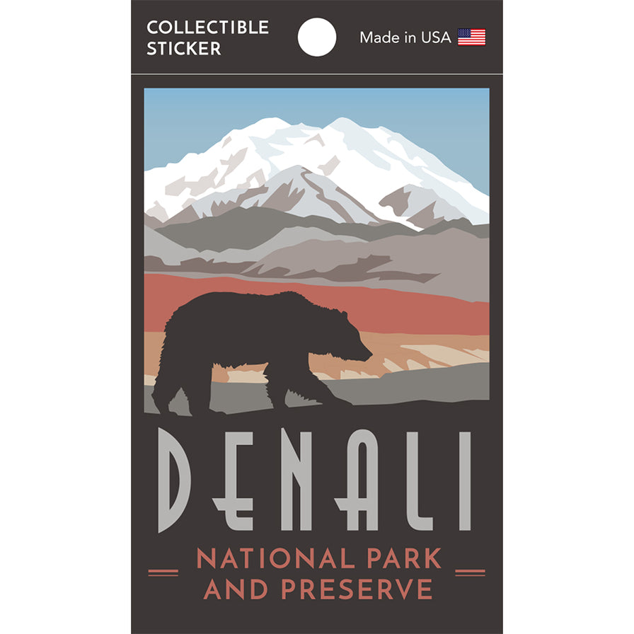 Denali Trailblazer Sticker — America's National Parks