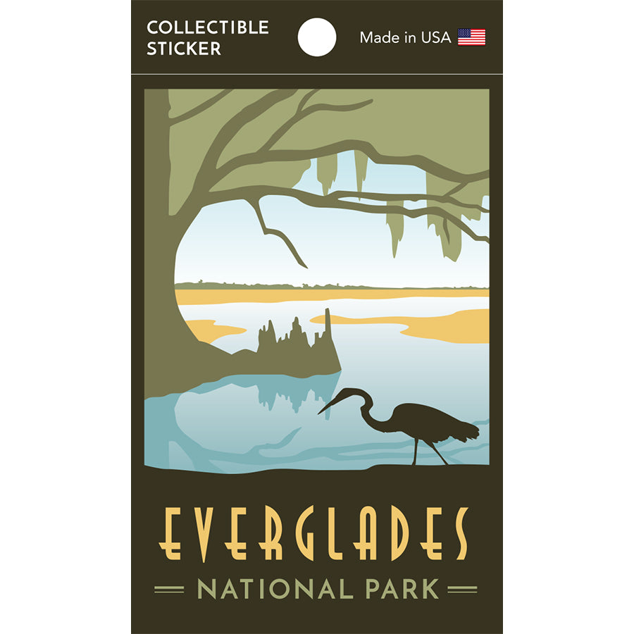 Everglades Trailblazer Sticker — America's National Parks