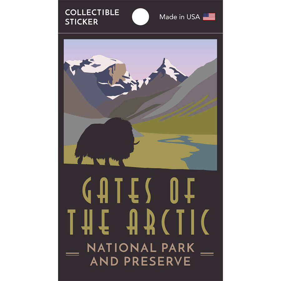 Gates of the Arctic Trailblazer Sticker — America's National Parks