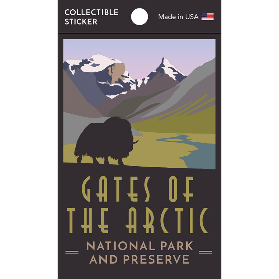 Gates of the Arctic Trailblazer Sticker — America's National Parks