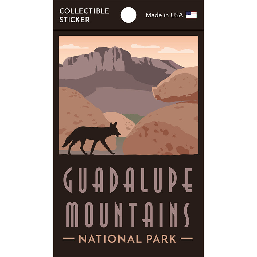 Guadalupe Mountains Trailblazer Sticker — America's National Parks