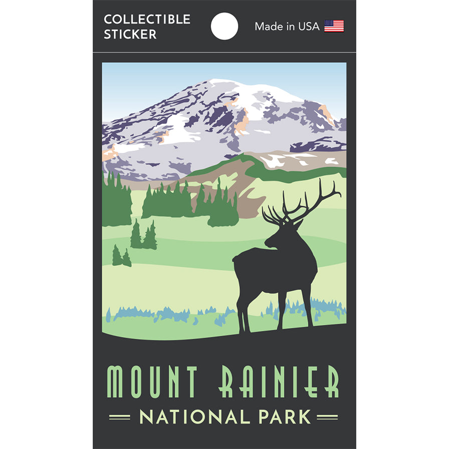 Mount Rainier Trailblazer Sticker — America's National Parks