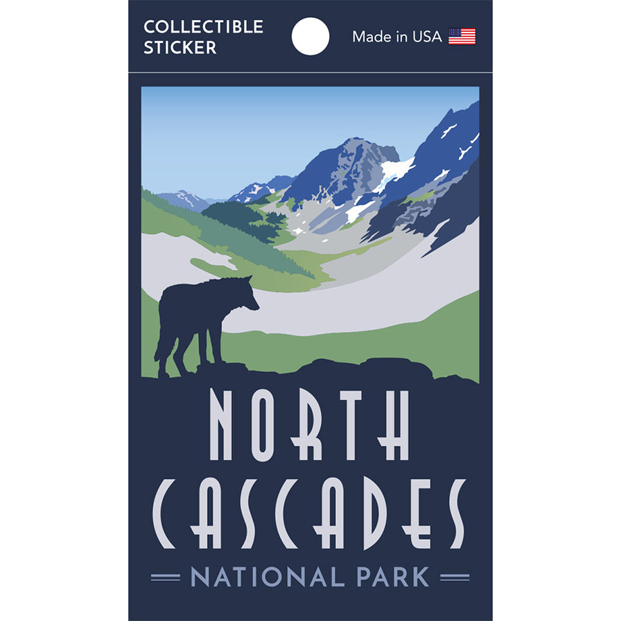 North Cascades Trailblazer Sticker — America's National Parks