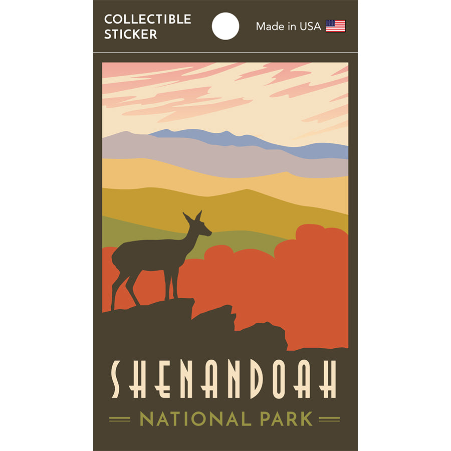 Shenandoah Trailblazer Sticker — America's National Parks