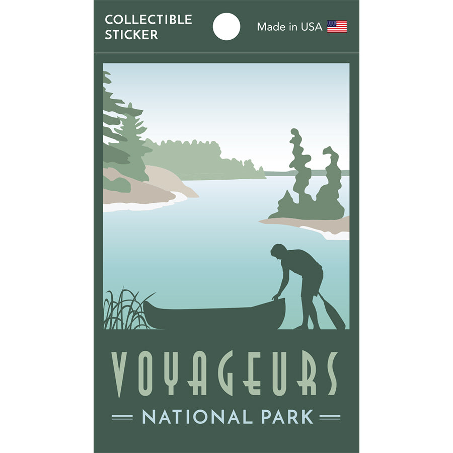 Voyageurs Trailblazer Sticker — America's National Parks