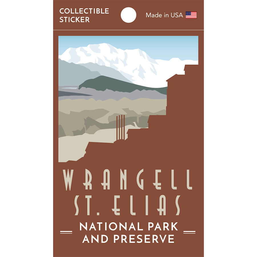 Wrangell-St. Elias Trailblazer Sticker — America's National Parks